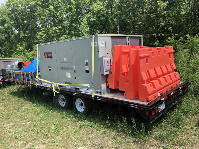 Trailer Mounted HVAC Units | Coastal Temp Rentals LLC